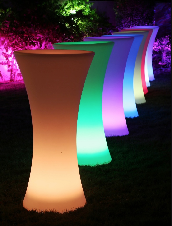 LED Cocktail Tables – PartyCrate